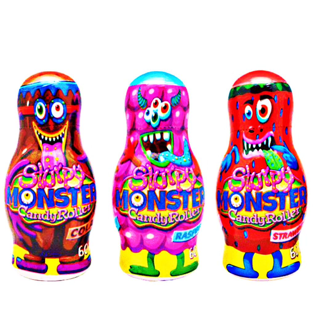 Γλειφιτζούρι Slurpy Monster Candy Roller - Sugarcity Shop